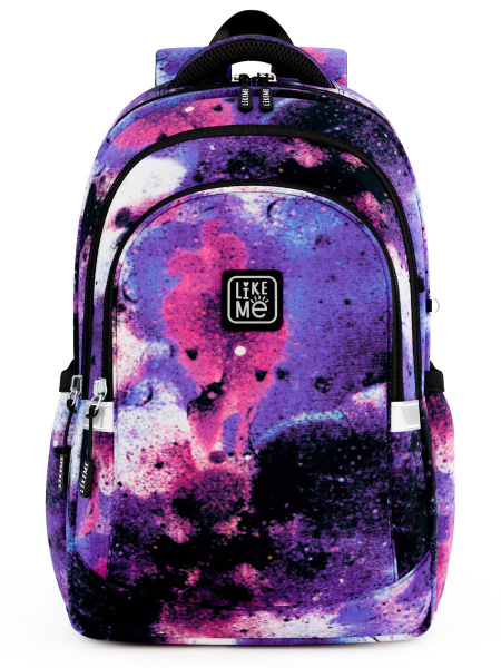 Рюкзак для школы Like.Me School Космос купить на OZON по низкой цене ...