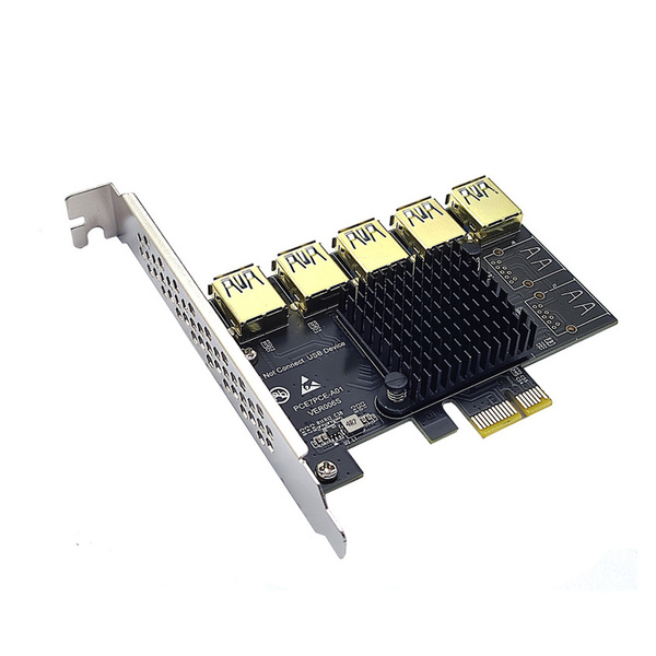 Адаптер PCIE 1 5 Riser PCIE X1 USB 3.0 Переходная карта PCI Express ...