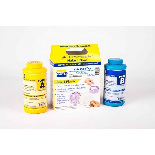 Жидкий литьевой двухкомпонентный пластик Smooth-On TASK 9 (0,86 кг) США ...