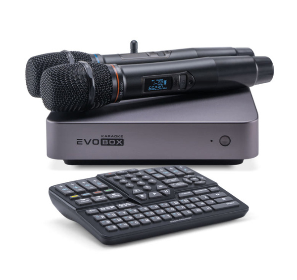 Караоке система для дома Studio Evolution EVOBOX Plus Graphite (Микрофоны в комплекте!) - купить ...