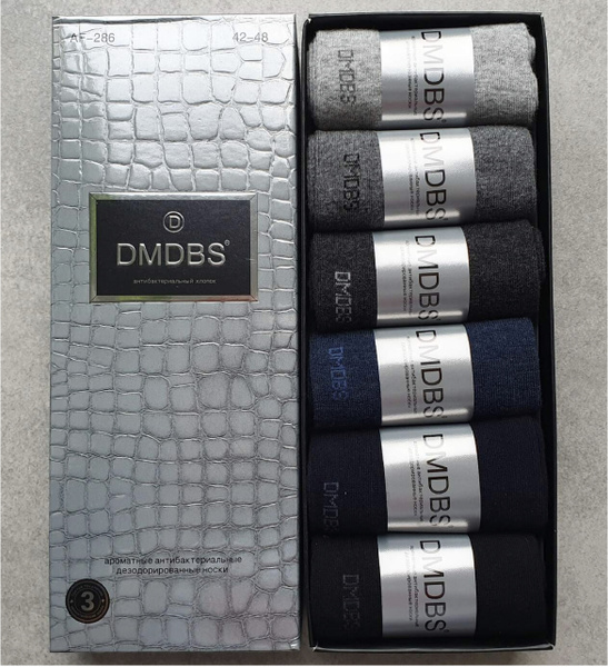 Комплект носков DMDBS, 6 пар - купить с доставкой по выгодным ценам в ...