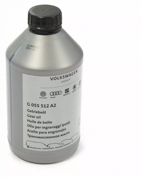 Масло трансмиссионное полусинтетическое DSG DQ-200 (1л) VAG G055512A2 ...