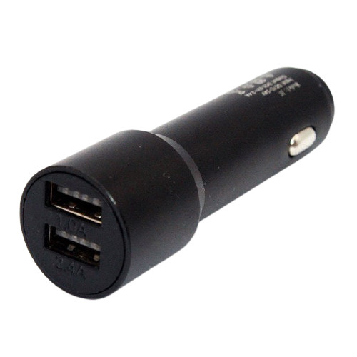 Разветвитель гнезда прикуривателя Usb с 2 мя разьемами черный купить
