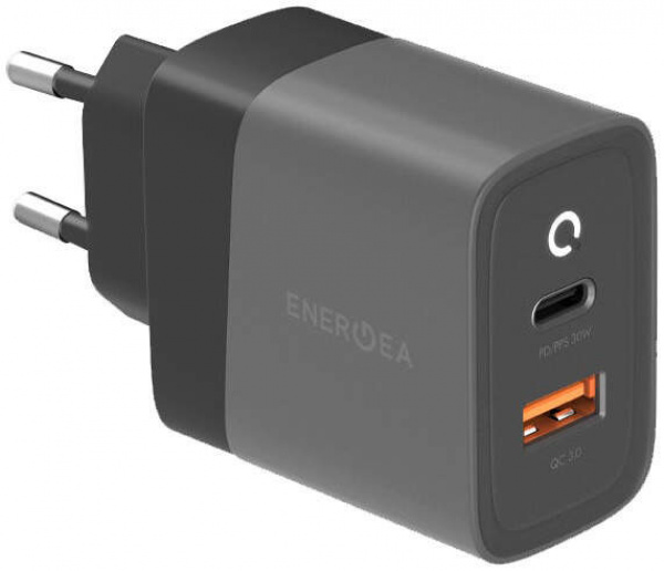 Сетевое зарядное устройство EnergEA Ampcharge PD30, 33 Вт, Quick Charge ...