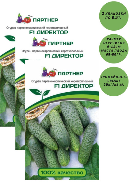 Огурцы Агрофирма Партнер огурец 23_ - купить по выгодным ценам в ...