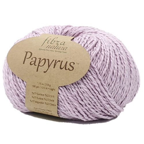 Пряжа Fibra Natura Papyrus Фибра Натура Папирус, 77% хлопок, 23% шелк ...