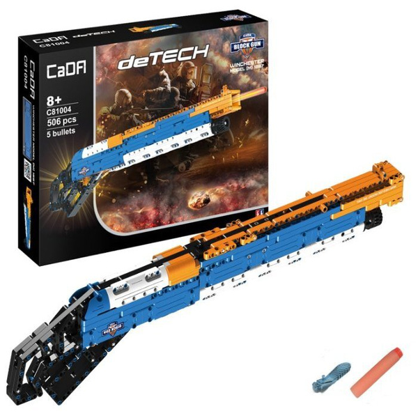 Конструктор CaDA deTECH Дробовик Winchester Model M1887 стреляет ...