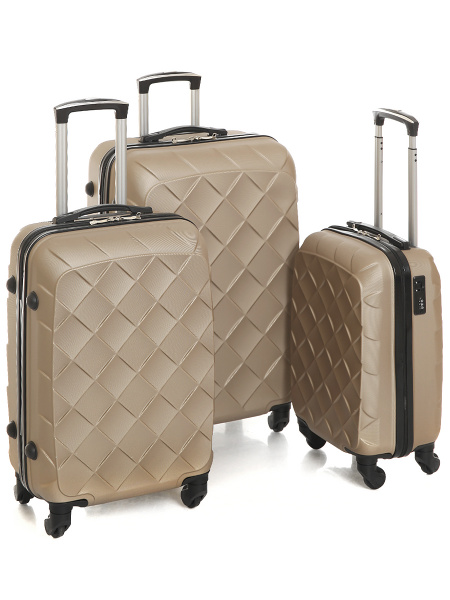 Feybaul Комплект чемоданов ABS пластик 70 см - купить с доставкой по выгодным ценам в интернет ...