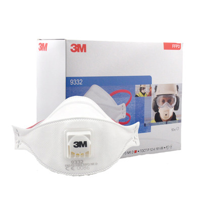 Респиратор универсальный 3M 9332+ Aura, FFP3, 1 шт. - купить с доставкой по выгодным ценам в ...
