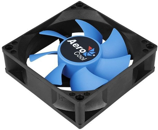 Вентилятор Aerocool Motion 8 Plus 80x80mm 3-pin 4-pin(Molex)25dB 90gr ...