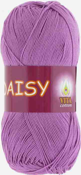 Пряжа Дейзи Вита (Daisy Vita), цвет: 4417 Цикламен, 1 моток 50 гр ...