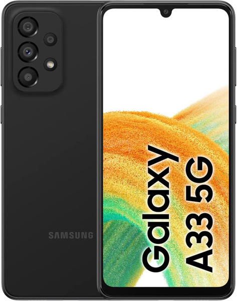 Смартфон Samsung Galaxy A33 5G 6/128 Awesome Black 128 ГБ - купить по ...