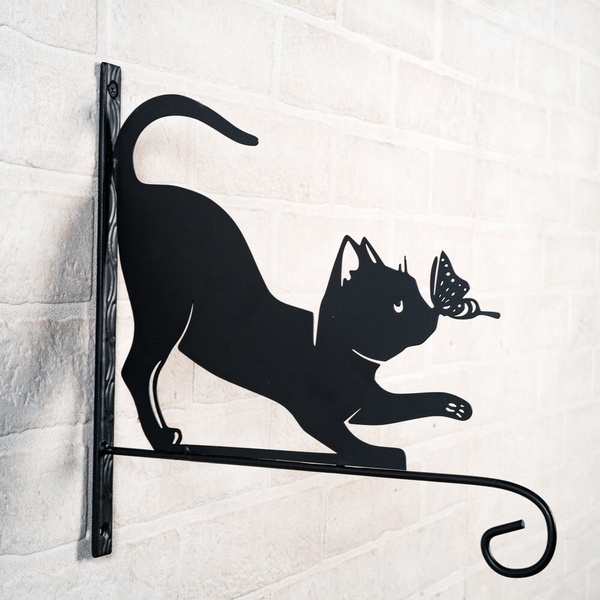 Кронштейн для кашпо настенный уличный подвес для кашпо держатель для цветов 201-002B HiTSAD ...