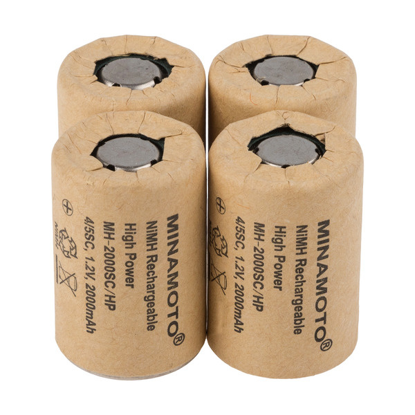 Аккумуляторная банка MINAMOTО MH-2000SC/HP (4/5 SC), NiMH, 1.2 В, 2000 ...