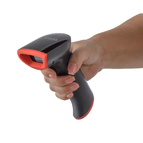 Сканер штрихкода беспроводной АТОЛ Impulse 12 BT (2D, чёрный, Bluetooth ...