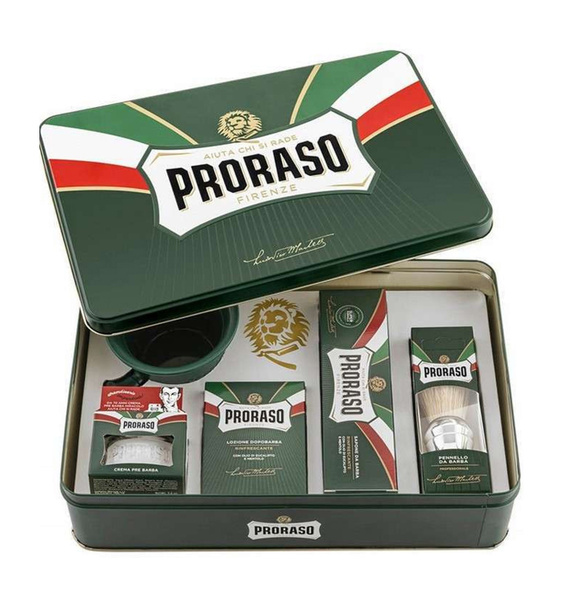 PRORASO Набор муж. ( Крем до бритья 100 мл + Пена 150 мл + Помазок ...