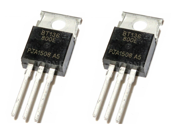 Симистор BT136-800E 4A 800V TO-220 2шт - купить с доставкой по выгодным ценам в интернет ...