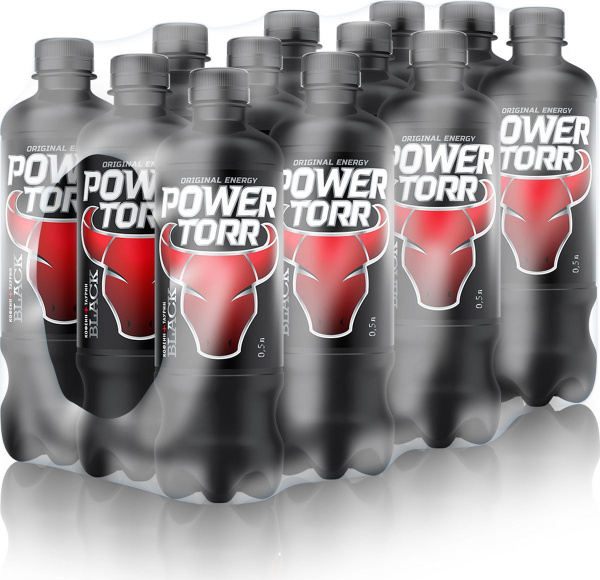 Энергетический напиток Power Torr Energy (Пауэр Торр) 0,5 x 12шт ...