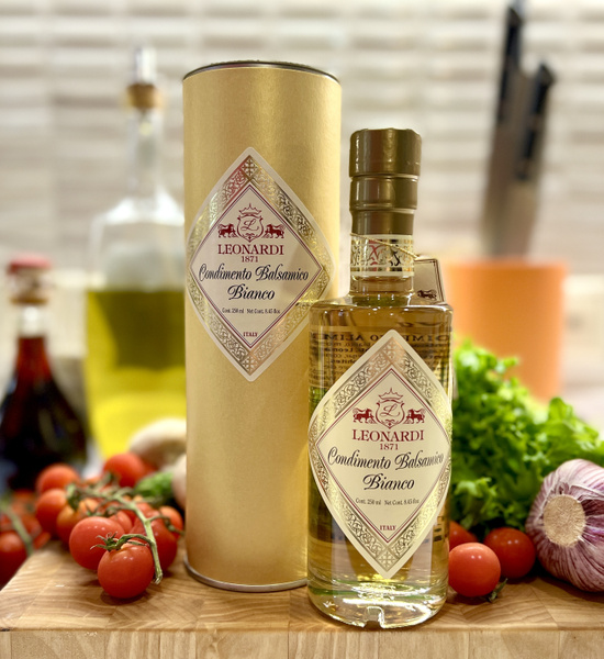 Белый бальзамический соус "Бьянко" в золотой тубе Premium из Италии ...