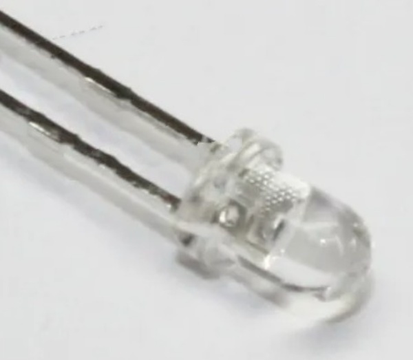 LED DIP 5mm DFL-5013IRAB 940nm, Светодиод, круглый прозрачный 5мм, ИК ...