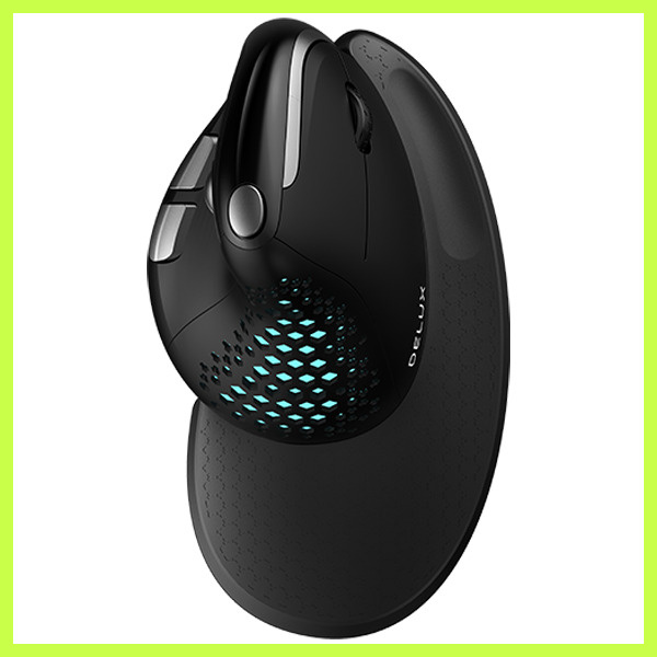 Мышь беспроводная DELUX SEEKER, черный матовый - купить по выгодной ...