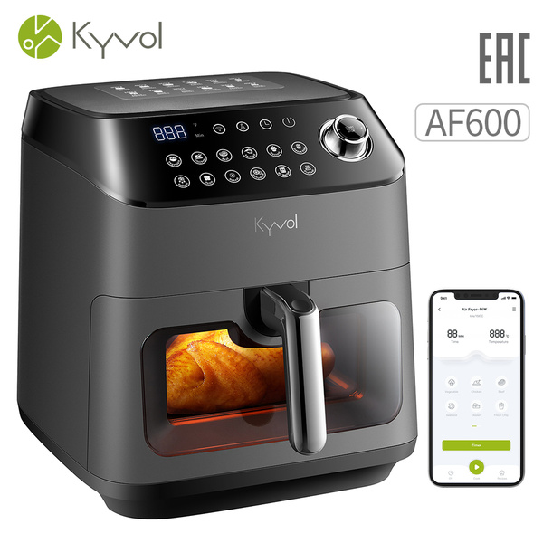 Аэрогриль Kyvol Epichef AF600, покрытие Керамическое - купить по ...