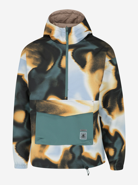 Анорак Мужской Termit черный, белый Полиэстер, размер 52, 54 Демисезон Полиэстер Китай купить c ...