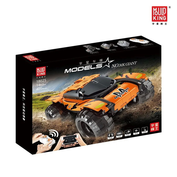 Конструктор для мальчика, Машинка на пульте управления, Багги Гигант, 405 деталей, 18025 MOULD ...