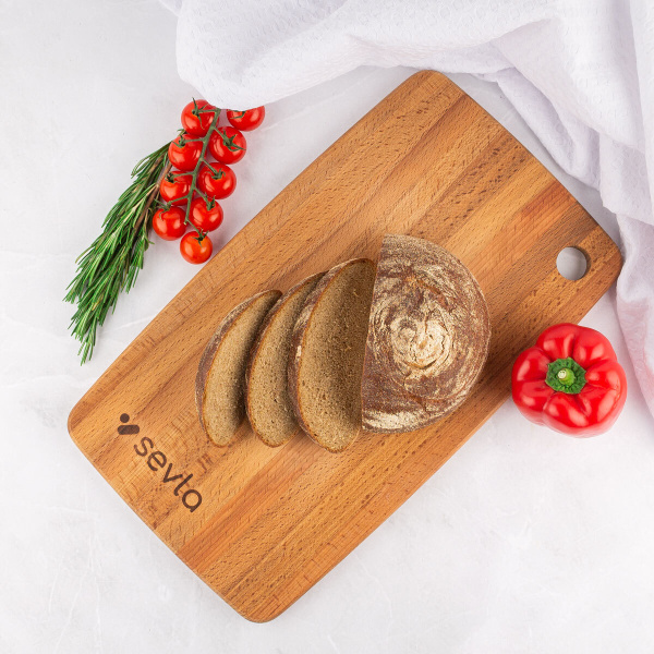 Разделочная доска sevla, 40х23 см, 1 шт купить по выгодной цене в ...