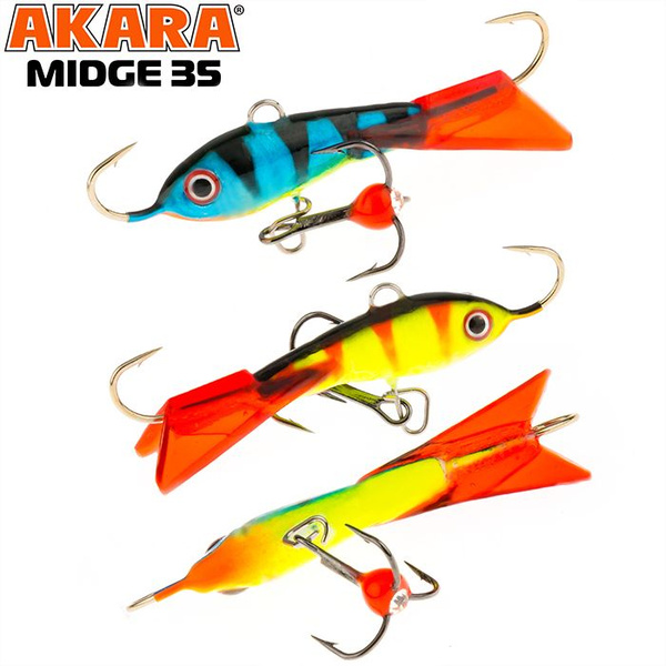 Балансир Akara Midge 35 вес 4г. 35мм. №30/62, 1шт купить на OZON по ...