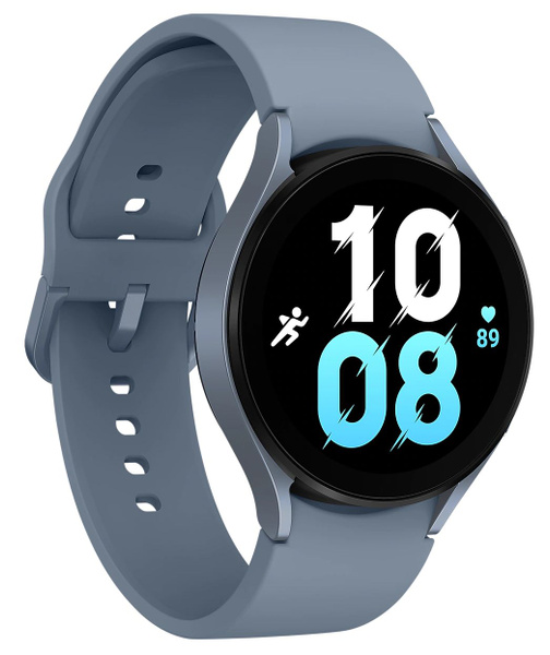 Samsung Умные часы Galaxy Watch5, 44mm, синий купить на OZON по низкой цене (1205566377)