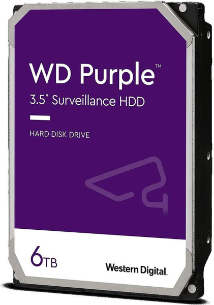 6 ТБ Внутренний жесткий диск Western Digital Purple (WD62PURZ) - купить ...