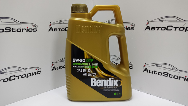 Масло моторное BENDIX 5W-30 Синтетическое - купить в интернет-магазине OZON (714395801)