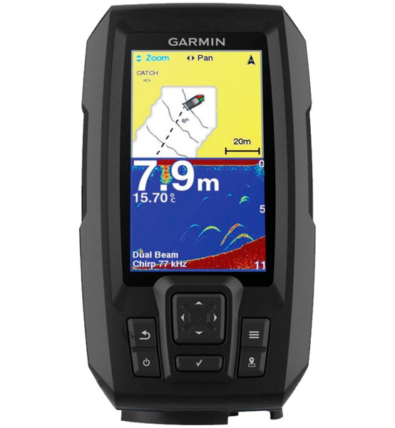 Эхолот Garmin striker 4 plus с датчиком 77/200 - купить с доставкой по ...
