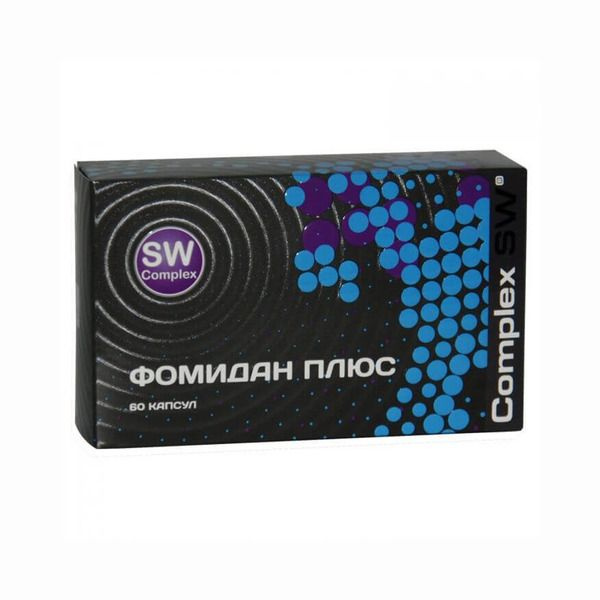 Фомидан плюс капс 420 мг уп конт яч №60 - купить с доставкой по ...