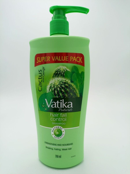 Шампунь Dabur Vatika против выпадения волос, Cactus and Gergir, Hair ...