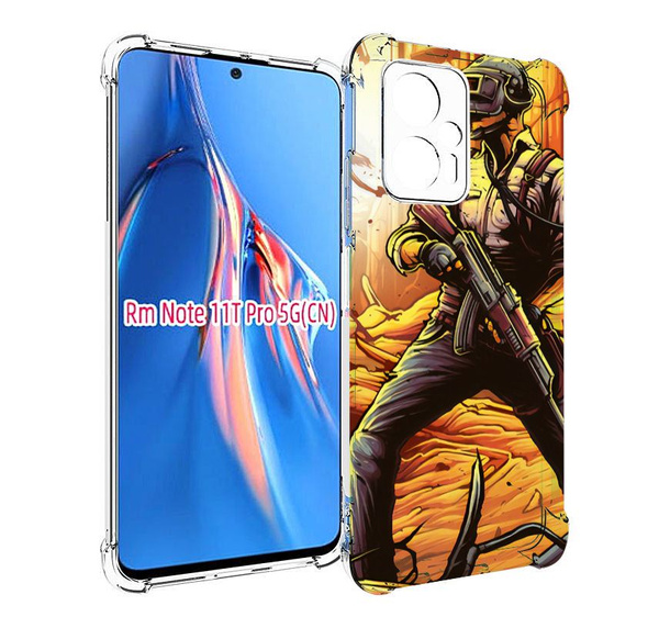 Чехол-бампер MyPads для Xiaomi Redmi Note 11T Pro / 11T Pro Plus / Poco ...