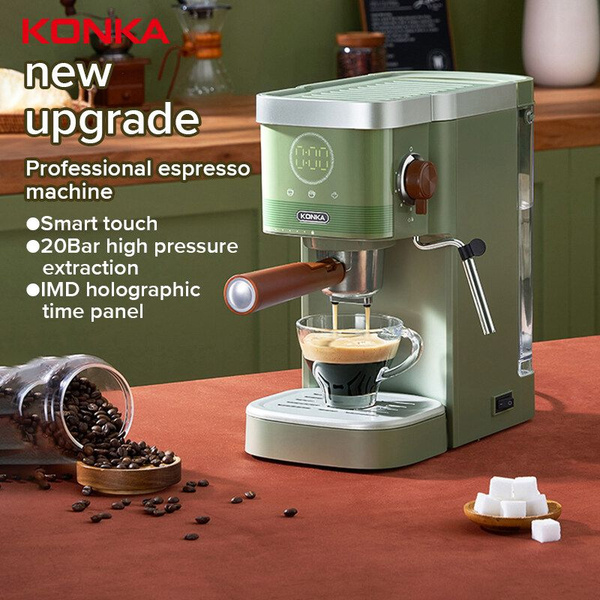 Полуавтоматическая капсульная кофемашина Konka Green Cafetera с ...
