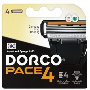Dorco Pace 4 кассеты для бритья мужские (4 шт.) - купить с доставкой по ...