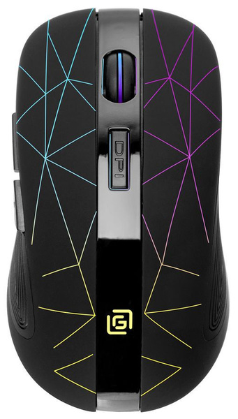 Мышь беспроводная OKLICK 976GW Black беспроводная USB (6but) 976GW ...