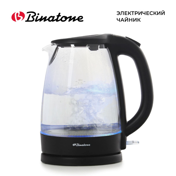 Характеристики Электрический чайник Binatone EKG 177, прозрачный ...