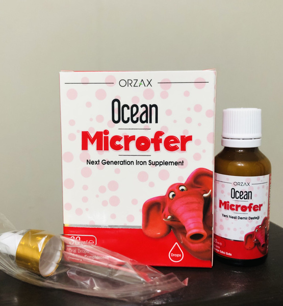 Orzax Microfer липосомное железо в каплях для малышей 30 мл - купить с ...