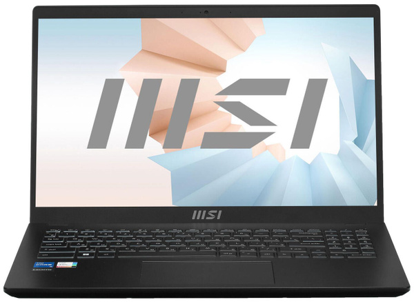 Ноутбук MSI Modern 15 B12M-214XRU (9S7-15H112-214), черный купить по ...