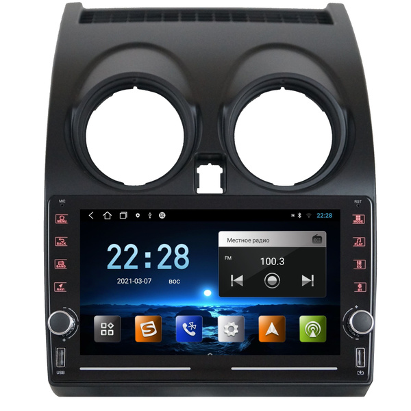 Магнитола R320 Ниссан Кашкай 2008-2013 Nissan Qashqai J10 - Android 12 ...