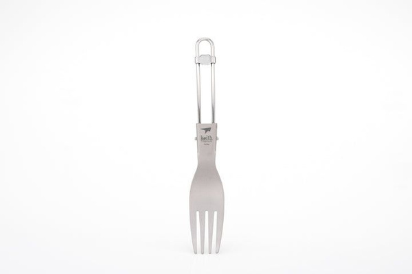 Складная вилка титановая Keith Titanium Ti5303 купить на OZON по низкой цене (827087519)