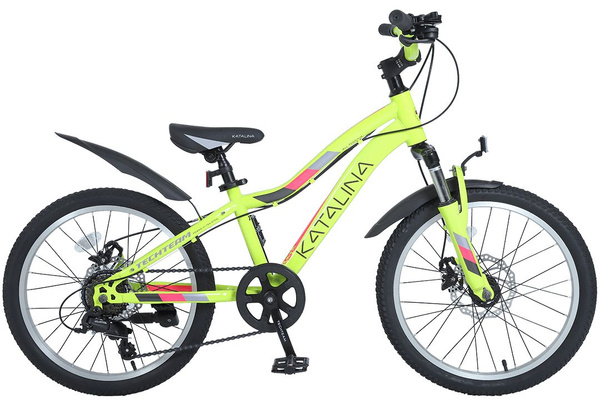 Велосипед Katalina 20"х11" желтый - купить по выгодной цене в интернет ...