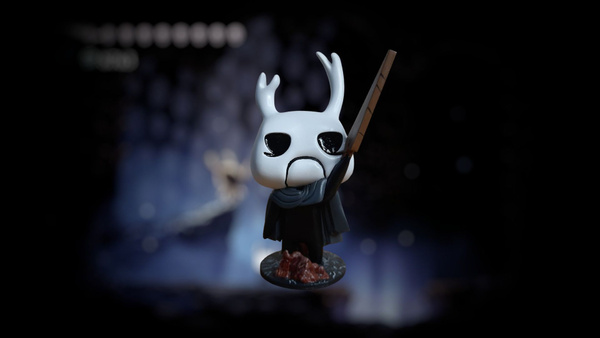 Фигурка персонажа Зот Могучий (Zote the Mighty) из видеоигры "Hollow ...