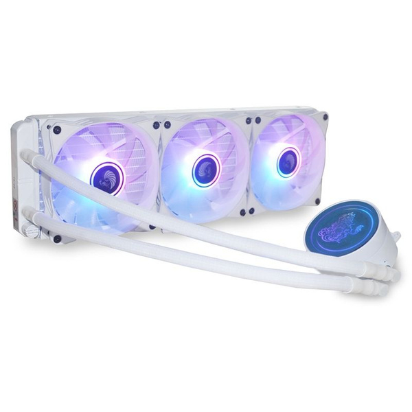 Kirin White 240 360 PC Multi-Platform Water Cooler CPU Cooler ARGB 5V ...