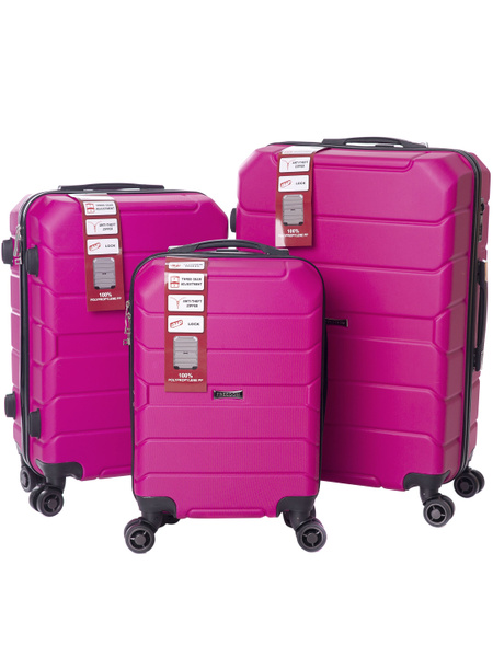 FREEDOM Комплект чемоданов ABS пластик 70 см - купить с доставкой по выгодным ценам в интернет ...