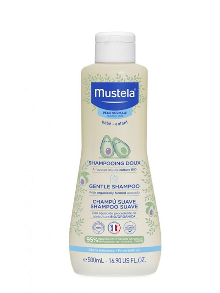 Mustela Шампунь для волос, 500 мл - купить с доставкой по выгодным ...